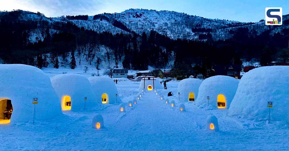 20 Igloo Huts Shape Restaurant Kamakura Village in Nagano, Japan ...