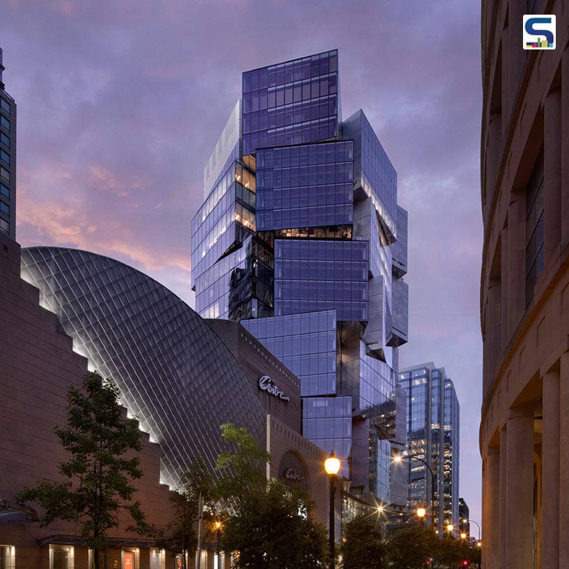 Japanese Lanterns Reimagined into a Glass Box Office Tower | Deloitte ...