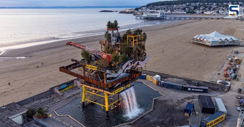 North Sea Gas Platform Revamped into a Majestic Kinetic Art ...
