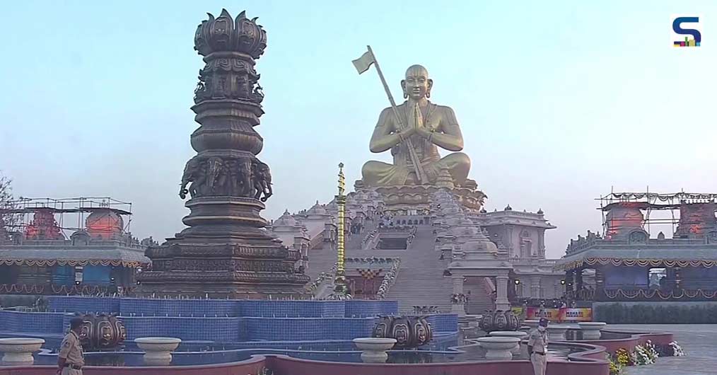 At 216 ft, Statue of Equality Becomes One of the Tallest Metallic ...
