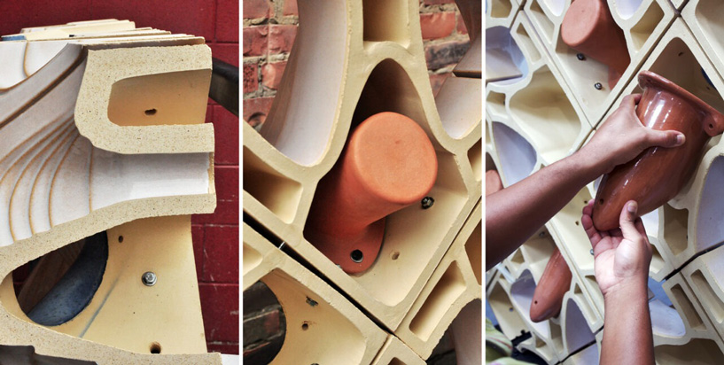 Architects Create a Living Facade Made of Terracotta for Small Wildlife ...